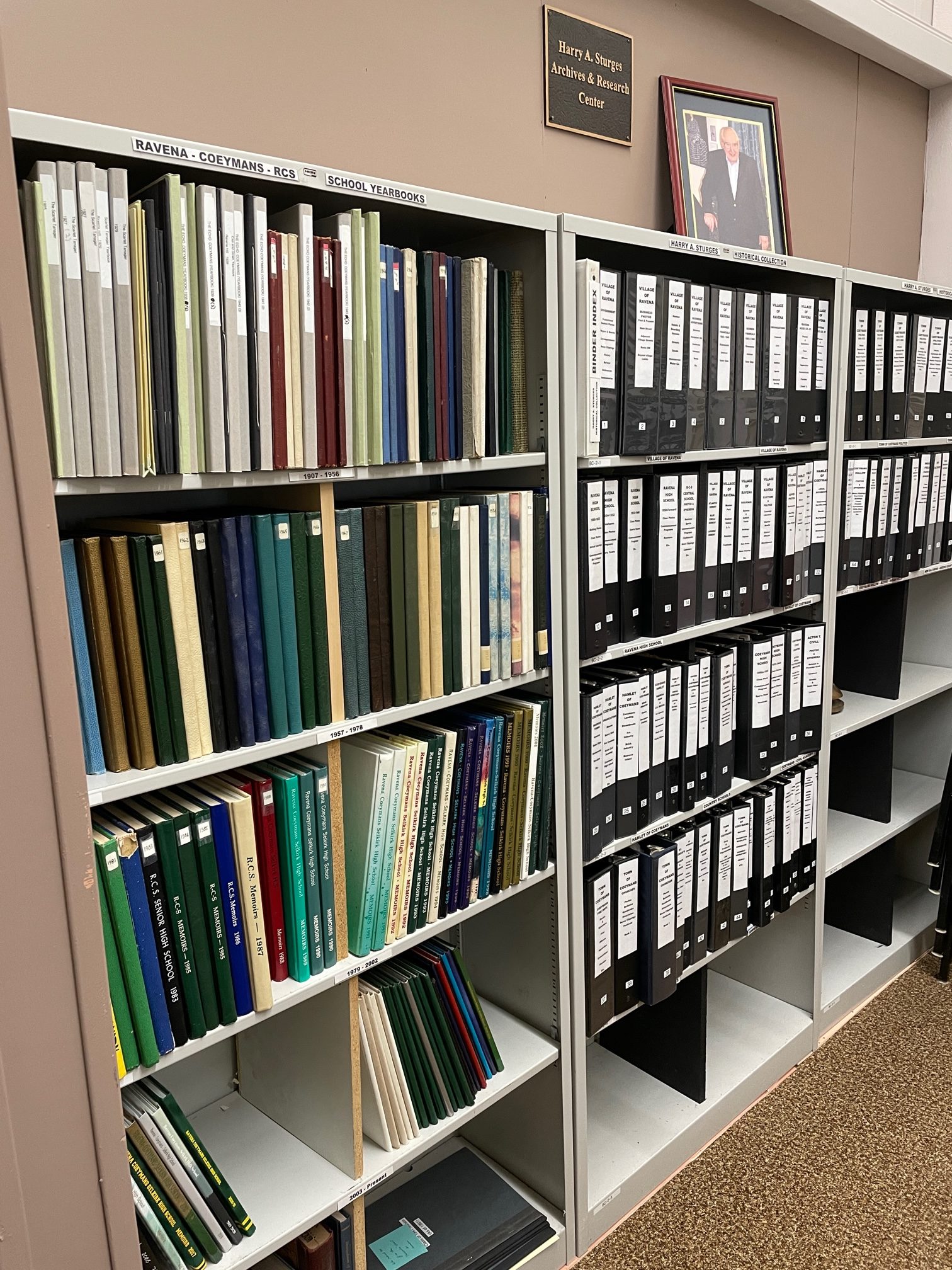 Harry A Sturges Research Library Holdings – Historic Society