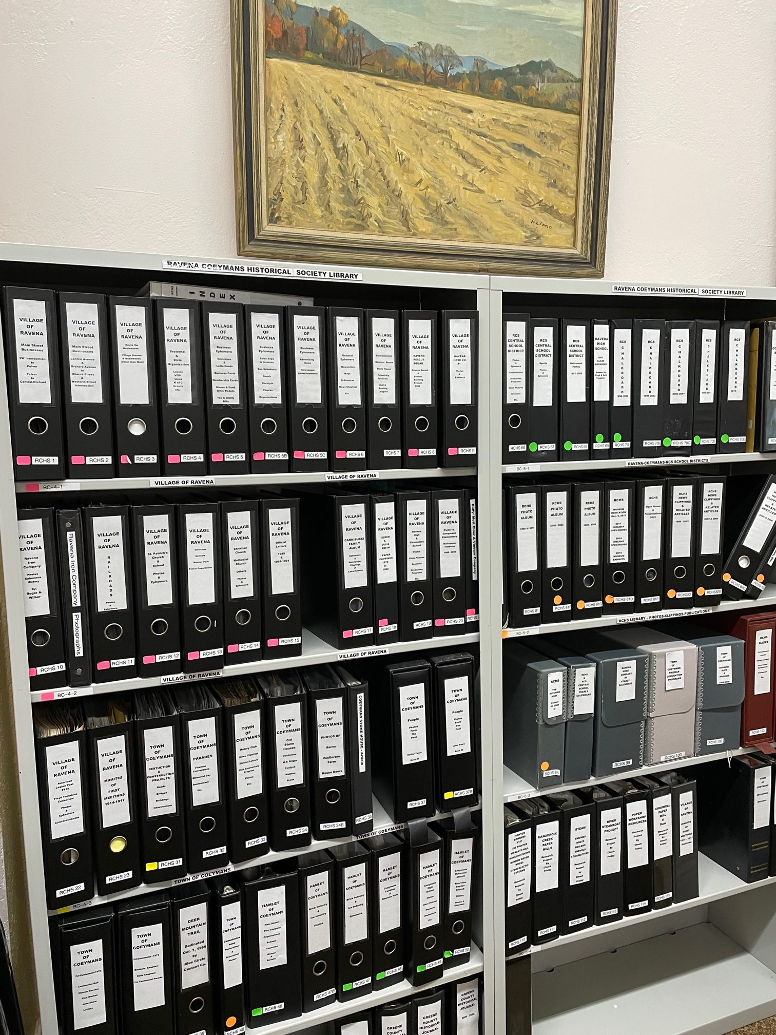 Harry A Sturges Research Library Holdings – Historic Society